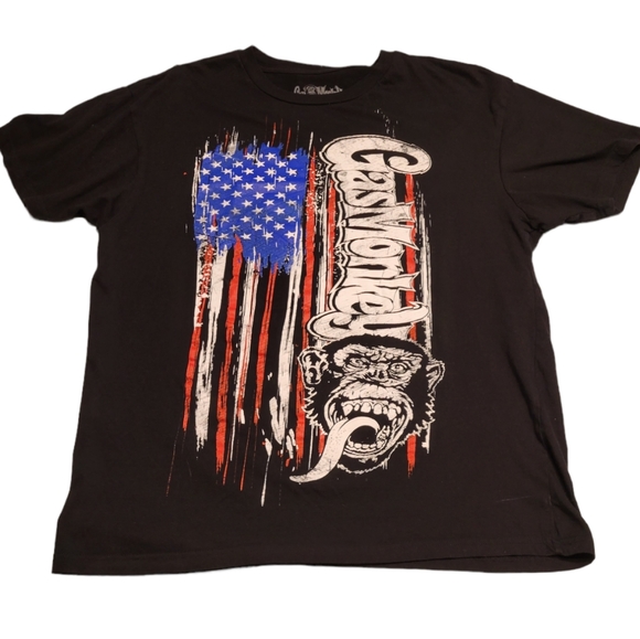 Gas Monkey | Shirts | Mens L Gas Monkey Patriotic Tee Shirt | Poshmark